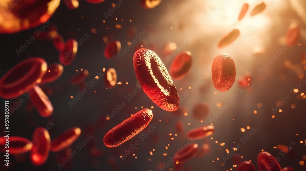 Red blood cells actively navigate through a narrow capillary ...