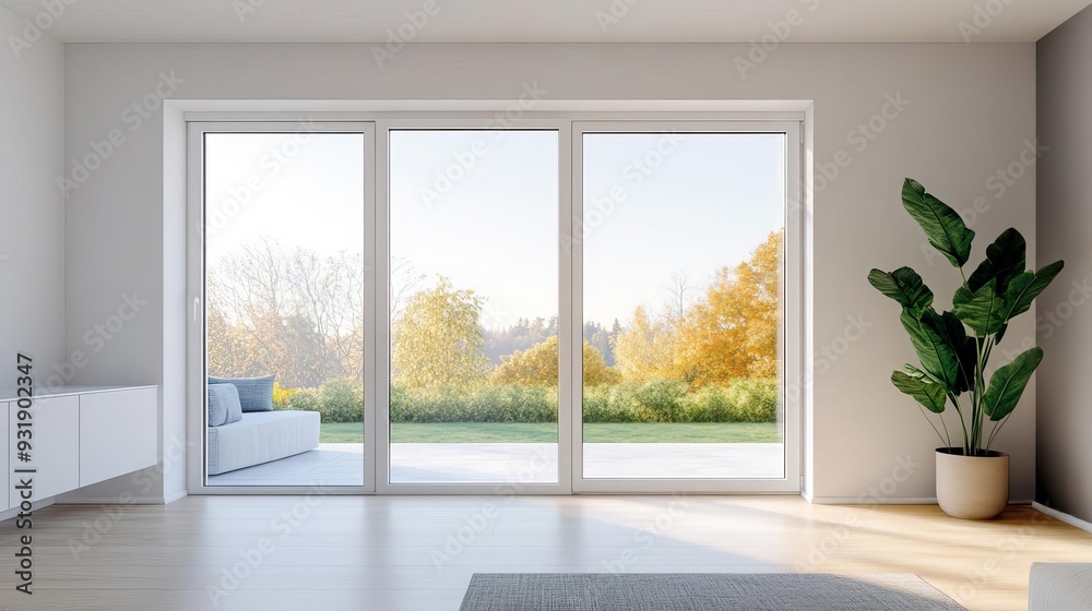 Clear glass windows with sliding doors, clear glass windows, easy ...