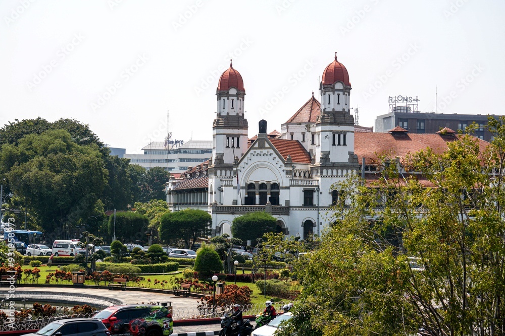 Lawang Sewu, an iconic building in the city of Semarang Stock Photo ...