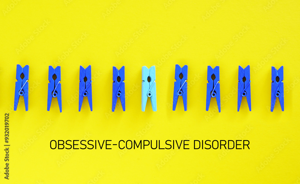 OCD obsessive compulsive disorder is shown using the text Stock Photo ...