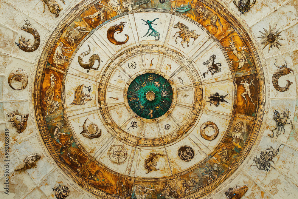 Discover the Mystical Zodiac Wheel: A Detailed Look at the Intricacies ...