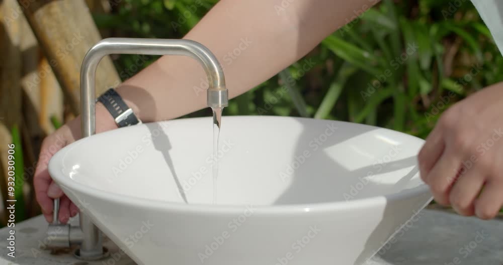 Wash your hands with clean water. Wash your hands properly and ...