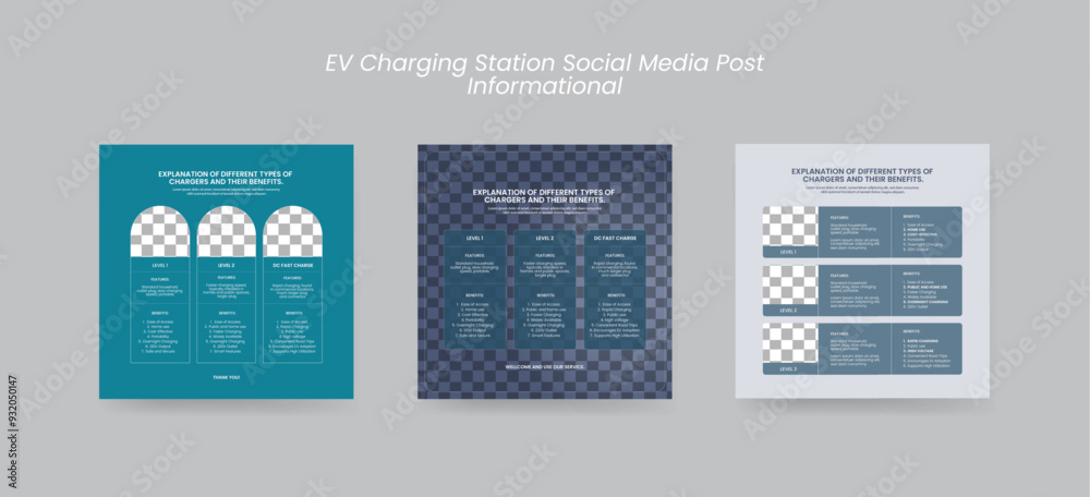 EV charging station social media post, Instagram post for ev charging ...