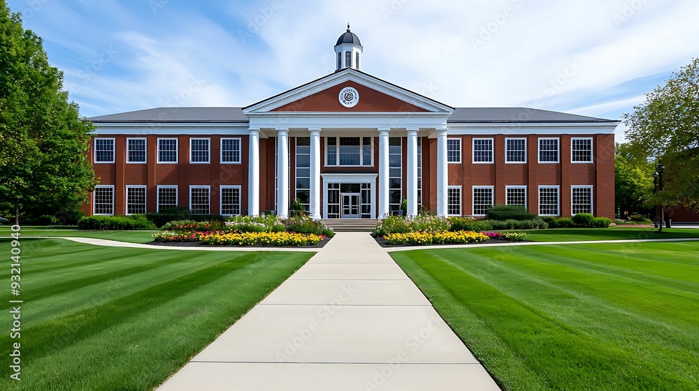 It looks like you've shared an image of a traditional brick school ...
