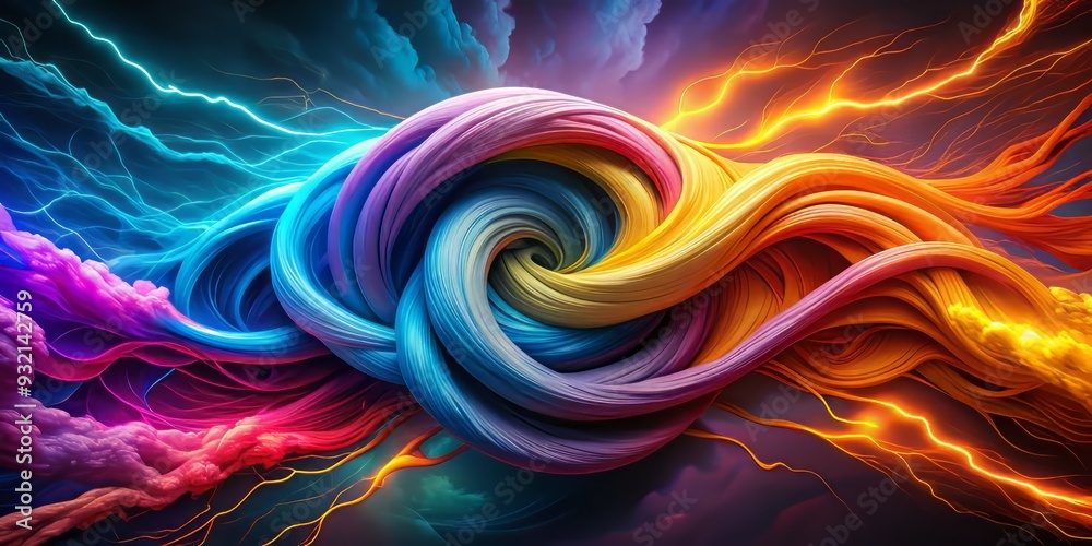 A maelstrom of contrasting flavors, a kaleidoscope of electric colors ...