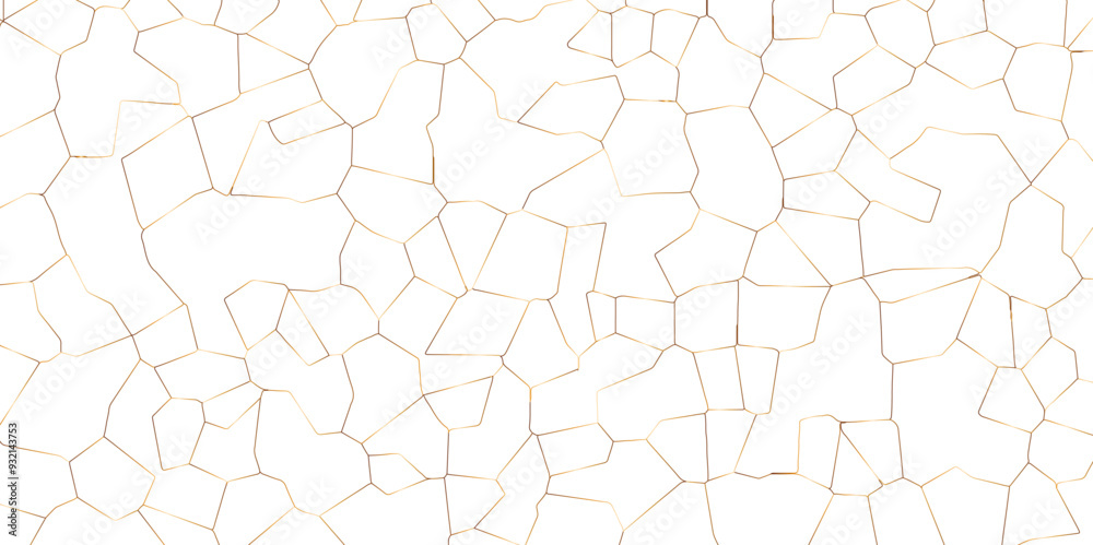Golden broken wall crack texture with gradient stroke abstract ...