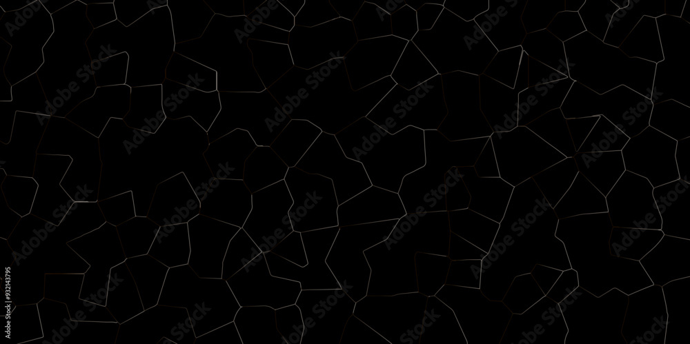 Black broken wall crack texture with gradient stroke abstract ...
