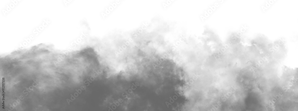 Vector realistic smoke cloud or Gray fog, Vector realistic illustration ... Vector realistic smoke cloud or Gray fog, Vector realistic illustration ...