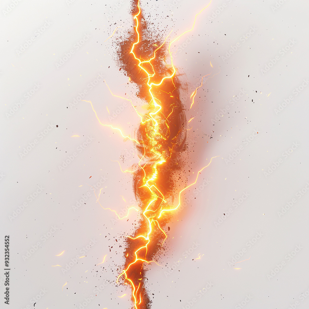 lightning electricity energy crack flash power dynamic bright electric ...