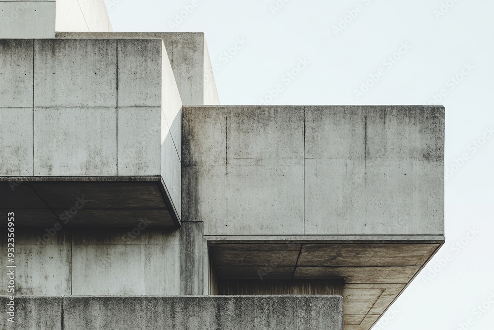 A collection of striking brutalist facades reveals their raw concrete ...