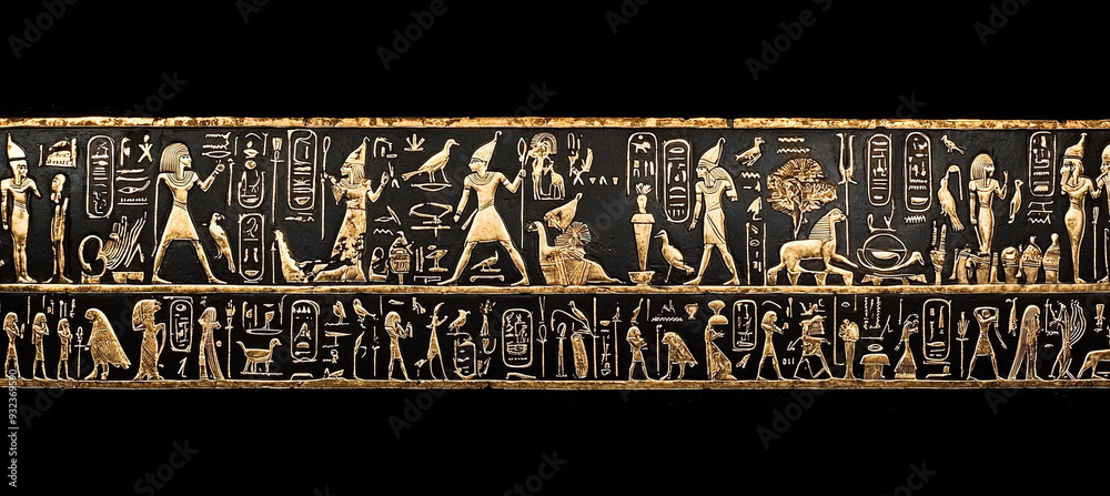 Ancient Egyptian Hieroglyph Drawings – Authentic Egyptian Symbols and ...