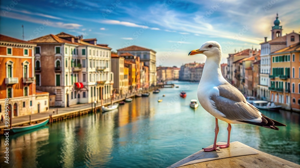 Foto de animal, water, city, European, depth of field, famous, Italy ...
