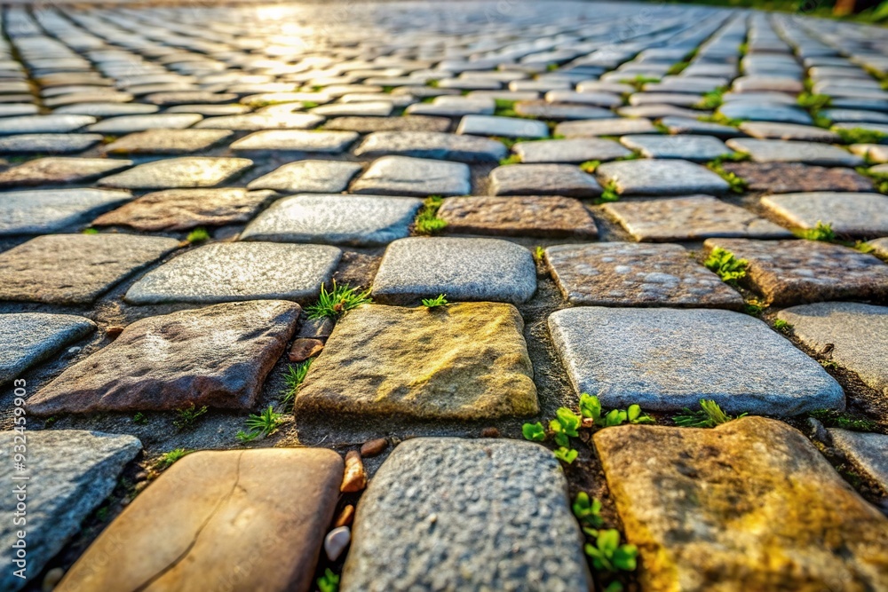 Stone ground pattern natural stone texture ground pavement background ...