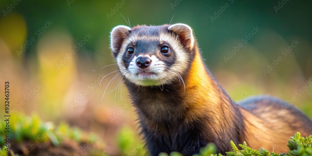 feral, carnivore, nocturnal, fauna, agile, mustelid family, masked ...