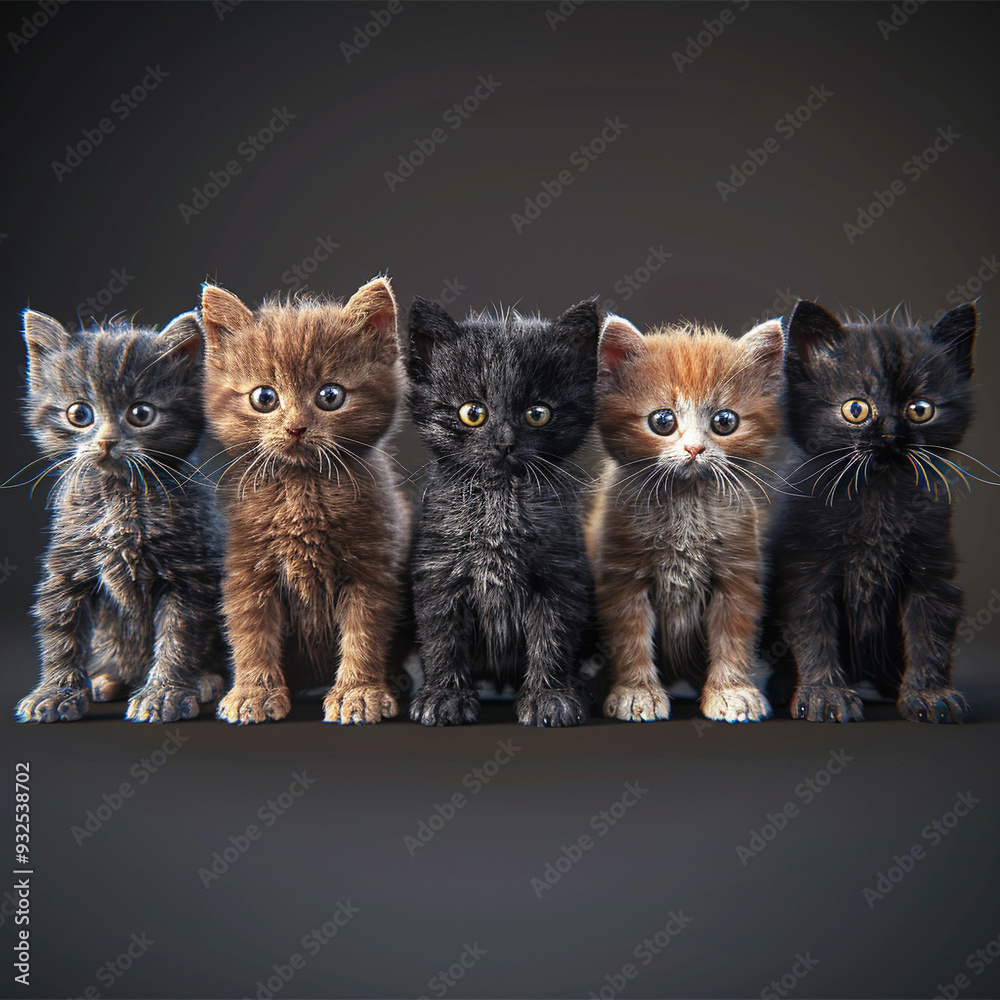 cats kittens pets animals cute furry group domestic small felines ...