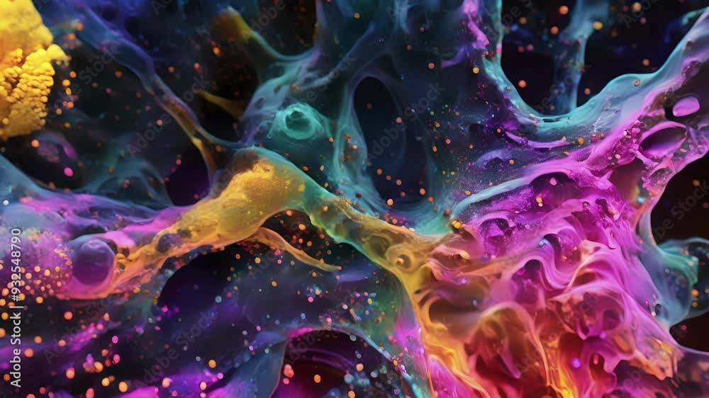 An upclose look at the unique structure of a microglial cell the immune ...