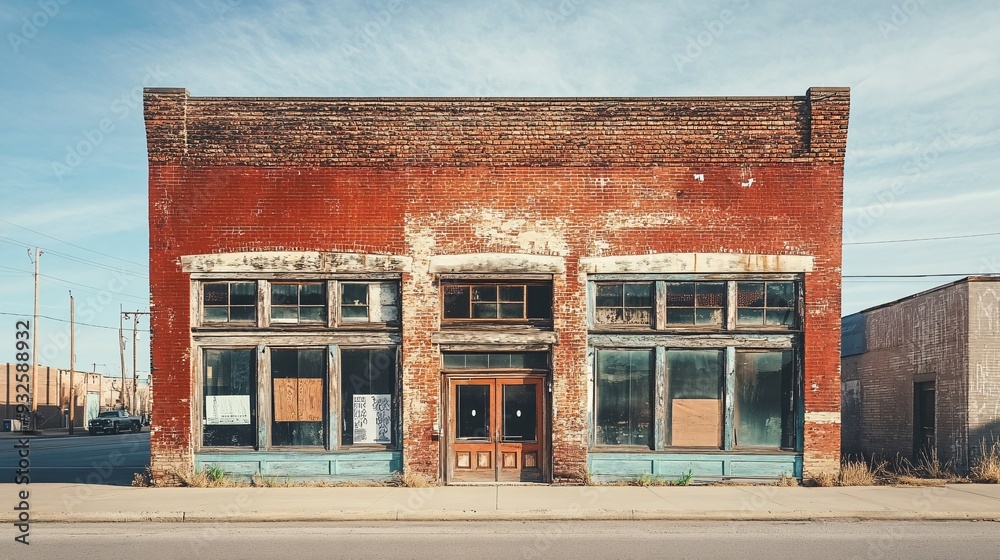 Revitalizing History - Reclaimed Old Building Under Restoration with ...