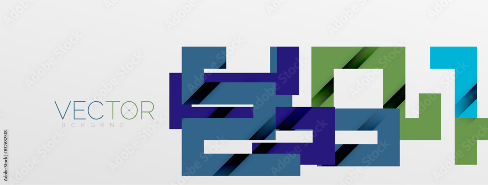 Color bend lines with shadow texture effect. Vector Illustration For ...