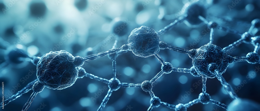 Nanotechnology and Biotechnology Concept with Photography of ...