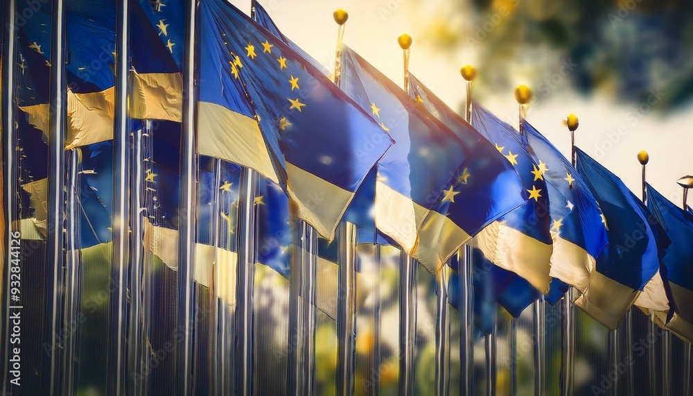stained window, european union flag, flags of the world, flags of the ...