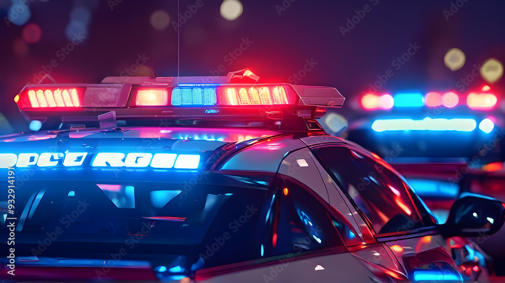 Police Car Siren lights for Law Enforcment Traffic Control Security ...