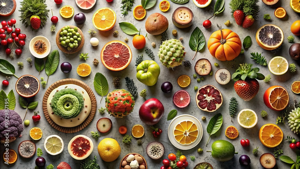 Tactile wallpaper with edible textures evokes a sensory experience ...