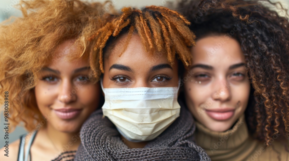 Practicing good respiratory hygiene Depict individuals using a tissue ...