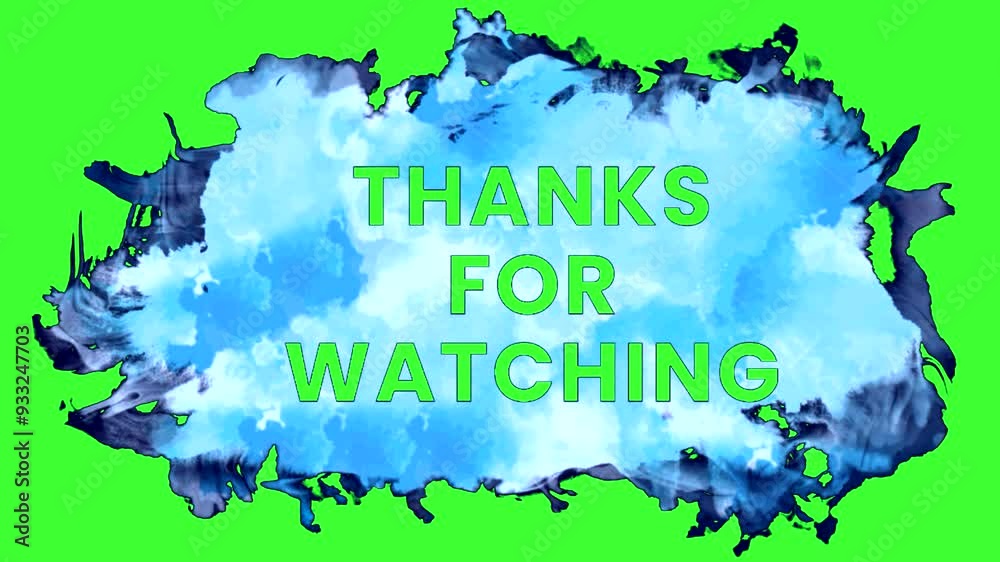 thank you for watching and subscribe Text Animated Video motion ...