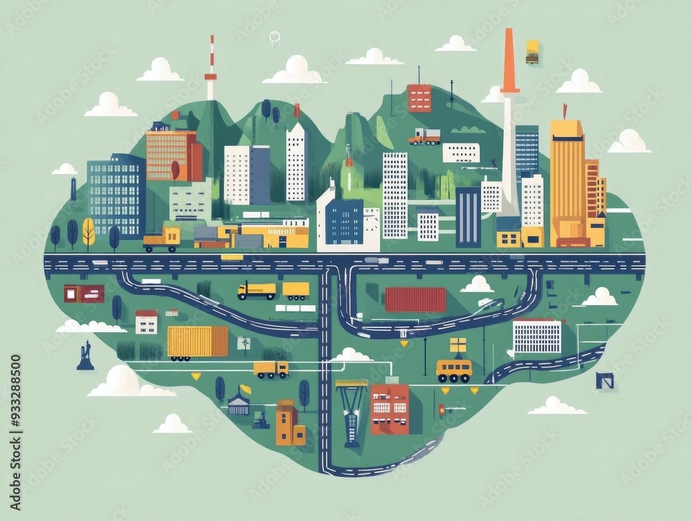 Integrated logistics platforms and transportation networks that enable ...