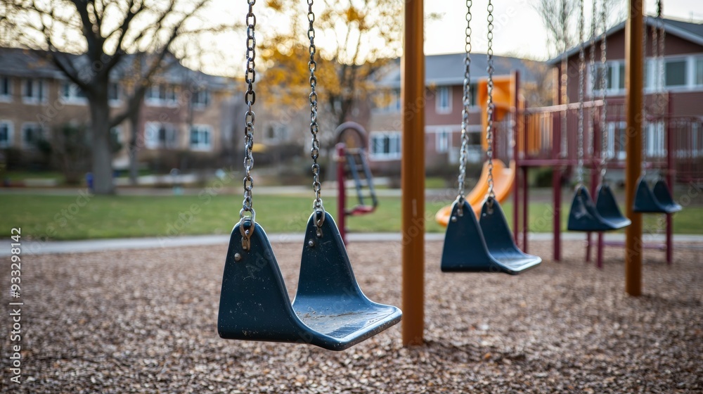 A playground where disability rights inequality is the swing set, with ...