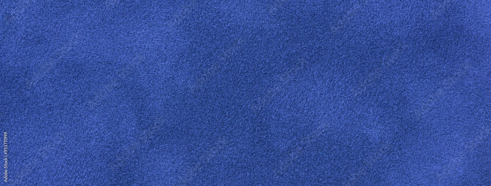 Navy blue matte background of suede fabric, closeup. Velvet texture of ...