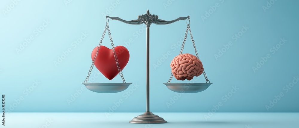 Balance of Emotion and Reason, a visual representation of justice ...