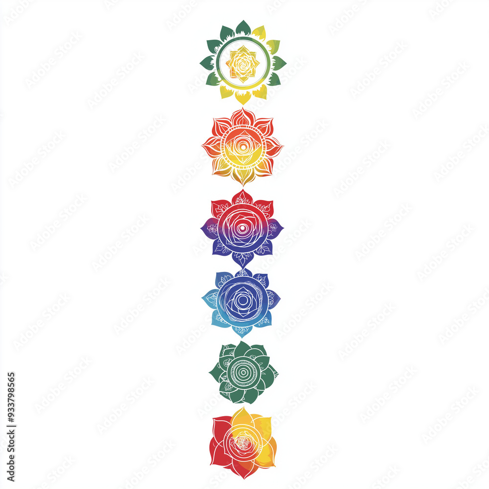 As the Chakras Align, the Flow of Universal Energy Creates a Deep ...