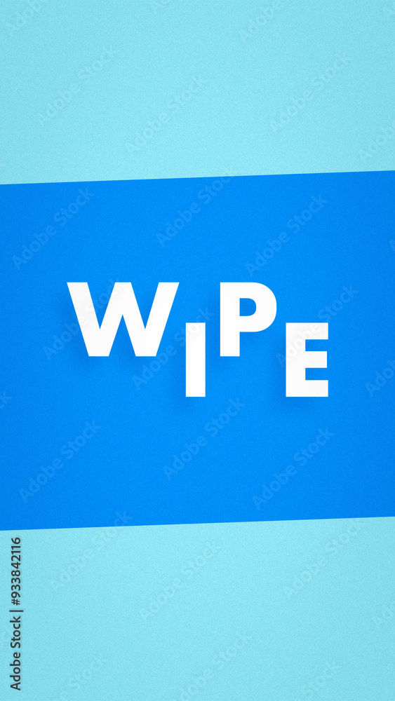 Vertical Line Wipe Transition Title Stock Template | Adobe Stock