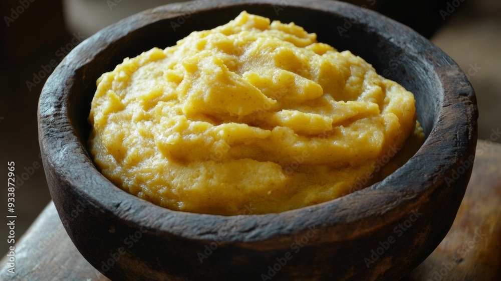 The national cuisine of Ghana: Fufuo is a traditional Ghanaian side ...