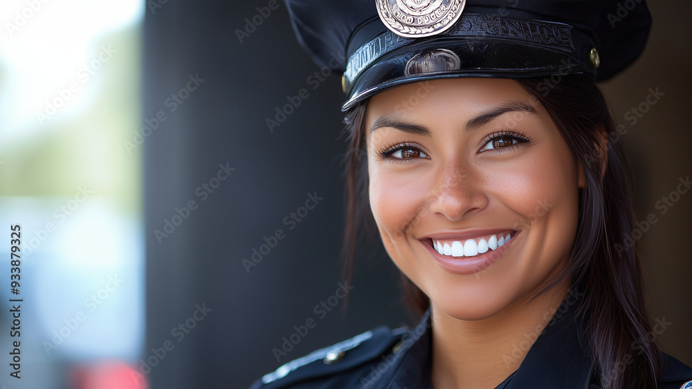 Native American Indigenous Woman Police Officer - police, officer ...