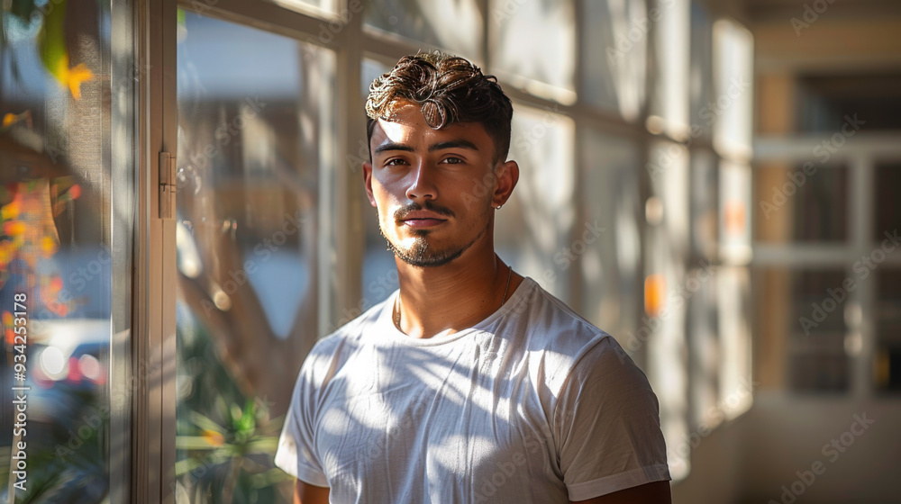 Full body image of an indian origin 21-year-old charming, fair skin ...