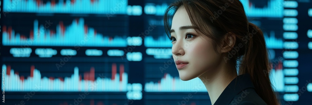 Concept banner for AI cyber security threats, young school student coding ethical hacking ...