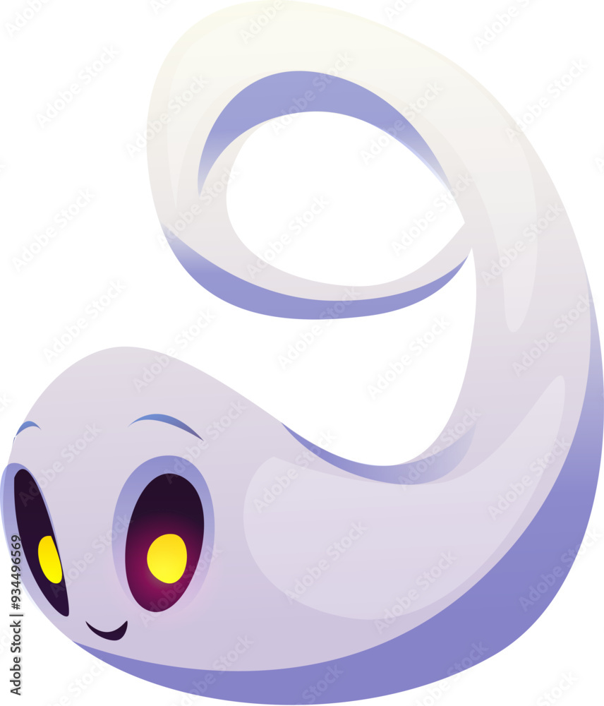 Number nine Halloween ghosts font, scary typeface, horror evil type ...