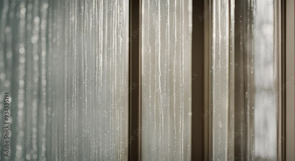 Moisture causes condensation on glass and molds to grow on interior ...