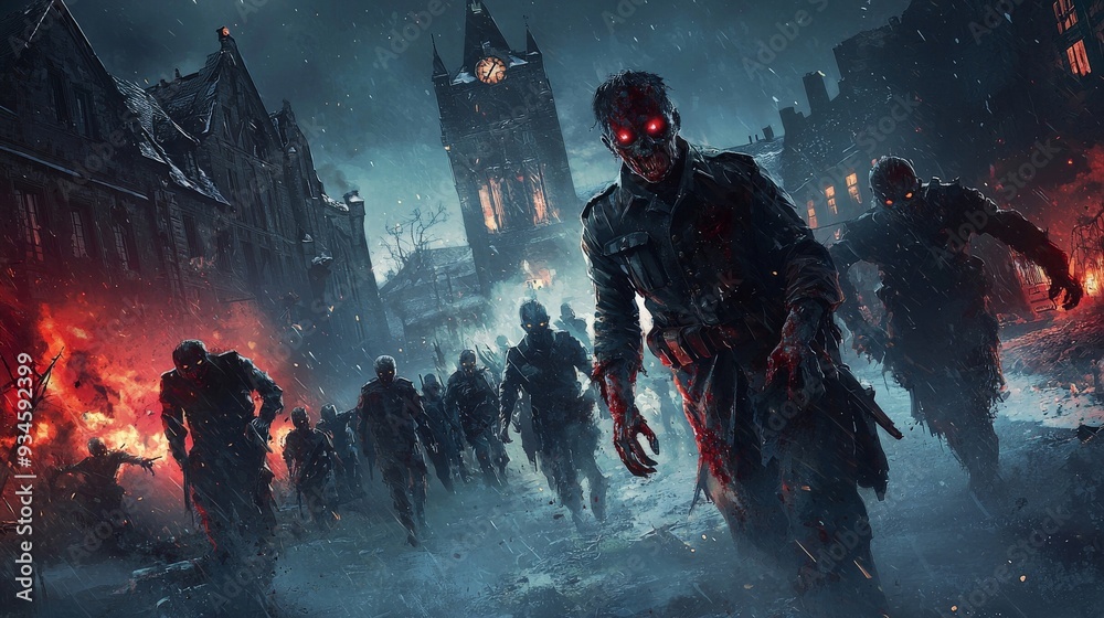 It is an alternate history where zombies fought in War, with undead ...