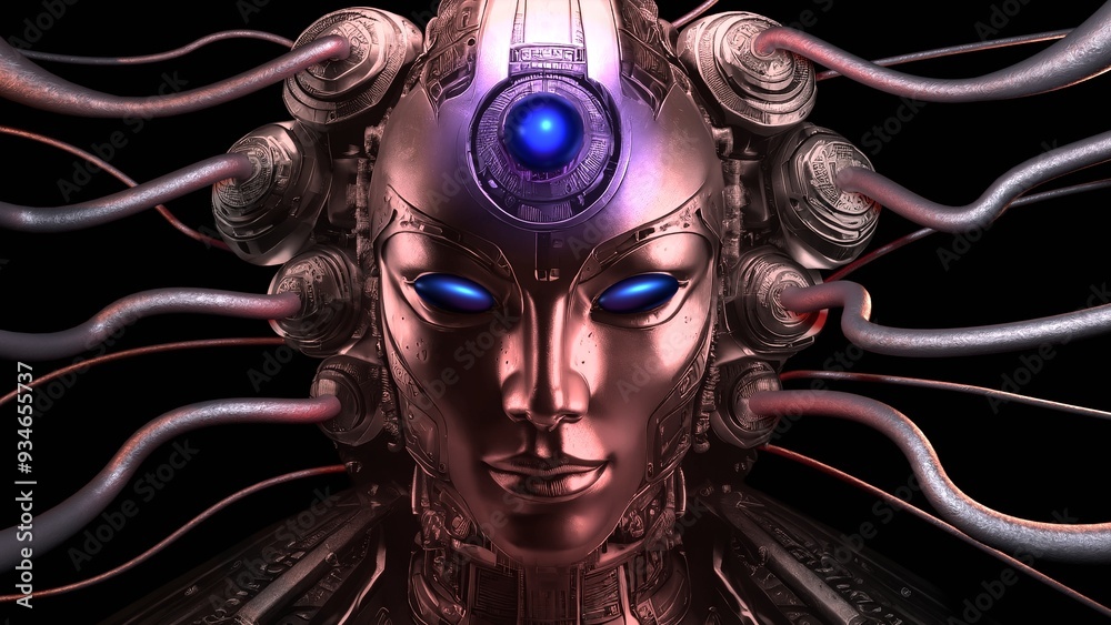 Cyber God. God like AI. Cosmic AI. All seeing, All-knowing Supreme ...