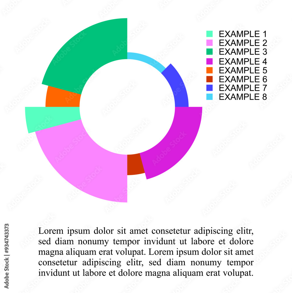 Editable infographics collection Charts ,corporate report ,data ...