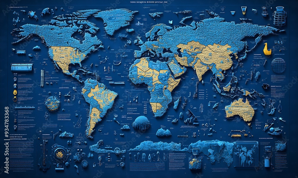Infographic highlighting the unequal access to clean water in different ...