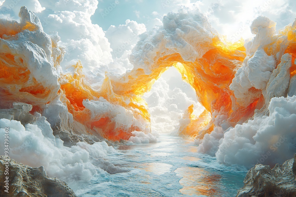 2d Paintings Turning into 3D Realities poster where traditional 2D ...