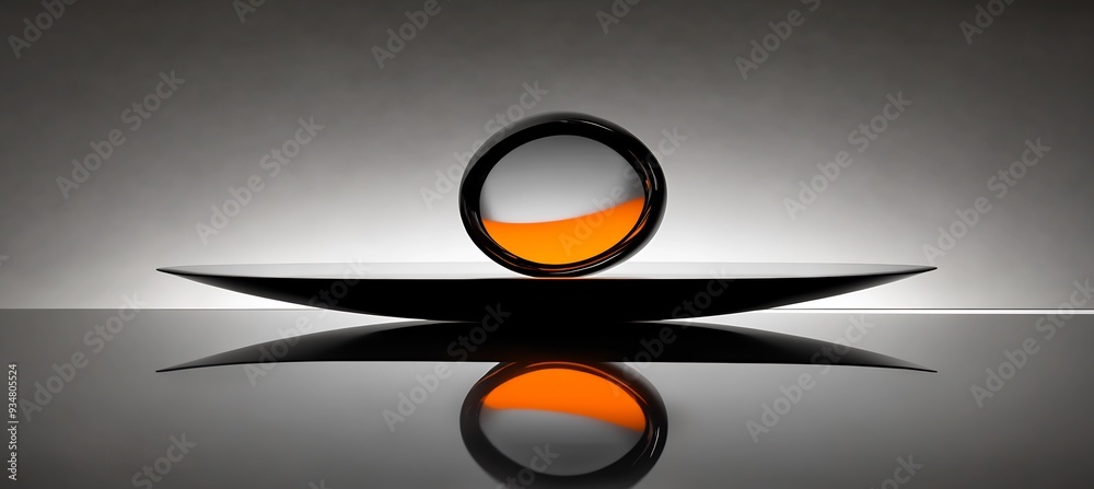 Black hole depicted with a glowing 3D photon sphere where 2D light and ...