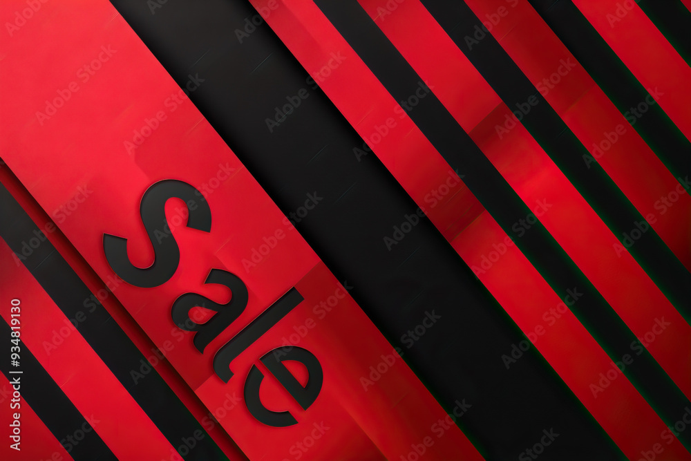 Red stop sign and abstract text in carmine and maroon hues. Dominant ...