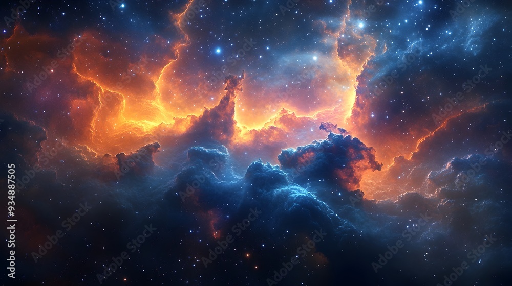 Boundless Intergalactic Expanse - Mesmerizing Interstellar Events ...