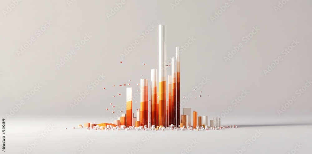 A stark and thought-provoking histogram graph plotted on a frequency ...