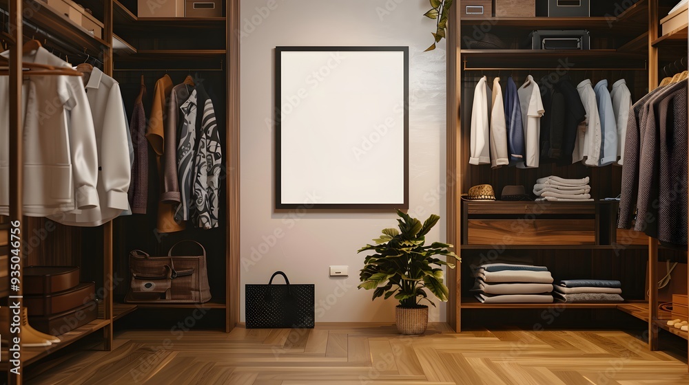 Elevate your interior decor with a frame mockup tailored for ISO A ...